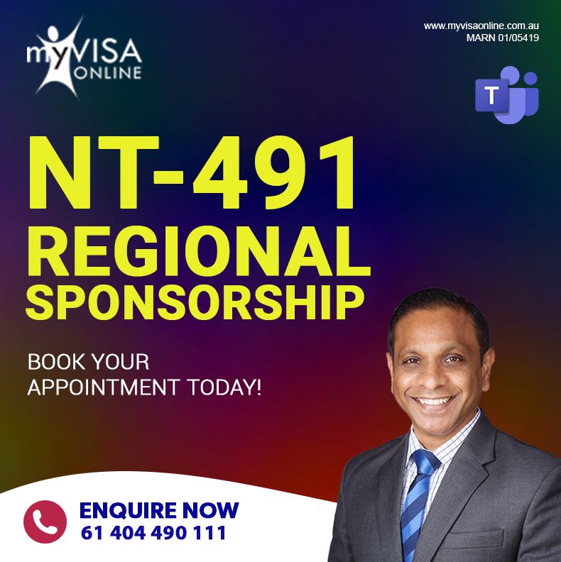 NT Skilled Regional Provisional Visa 491 – HOME