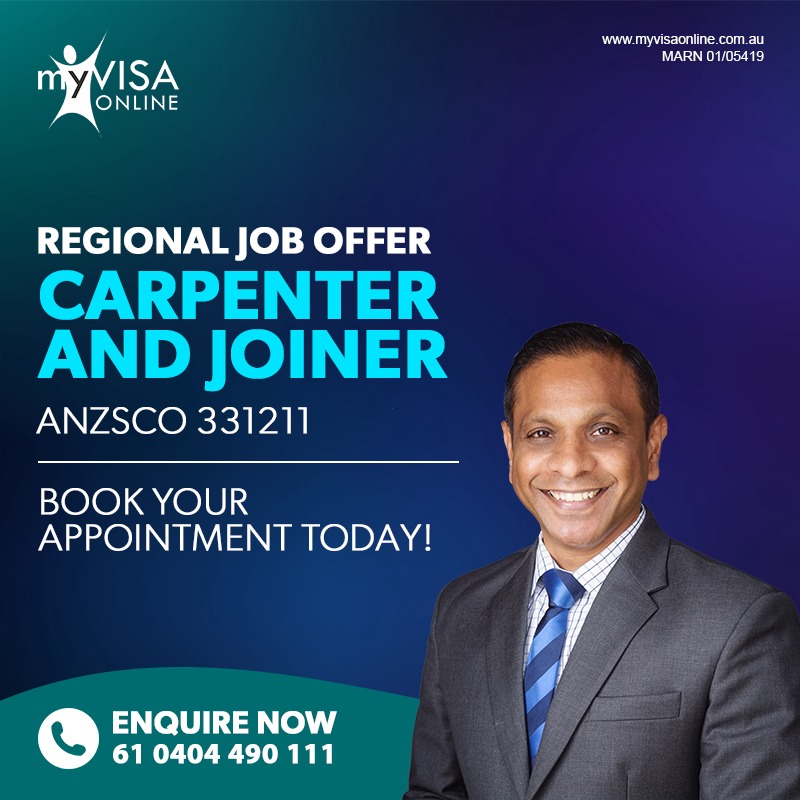 Carpenter and Joiner - ANZSCO 331211 – HOME