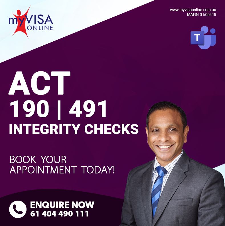 ACT 190 | 491 Integrity Checks – HOME