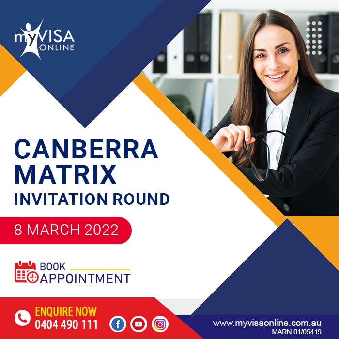 Canberra Matrix Invitation Round 08 March 2022 – HOME