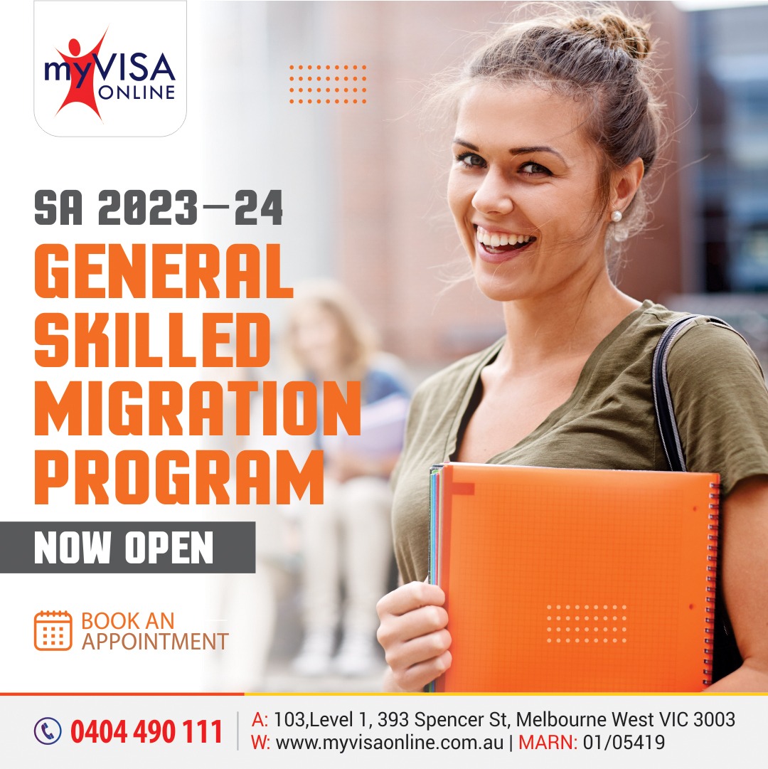 SA 2023-24 General Skilled Migration Now Open – HOME